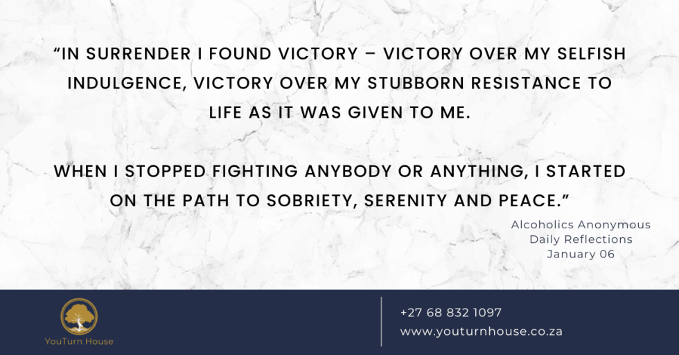 Surrender to Win – The Great Paradox of Addiction | YouTurn House